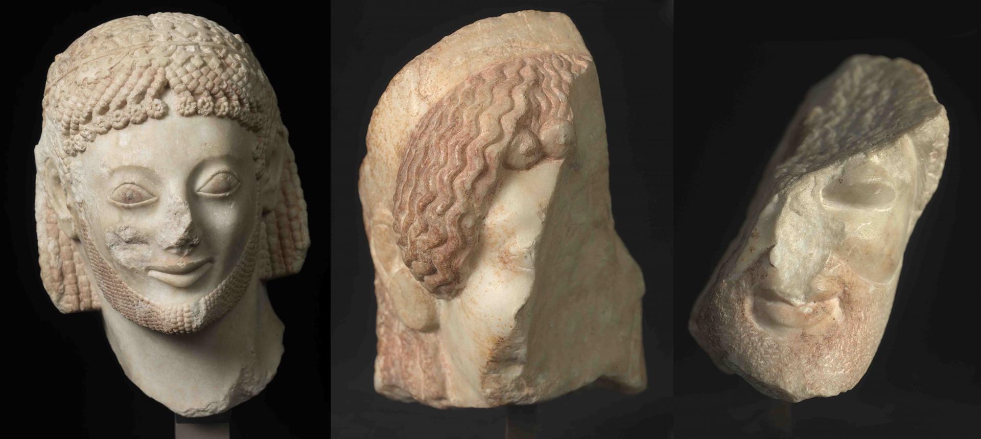 La sculpture archaïque en couleur | C2RMF